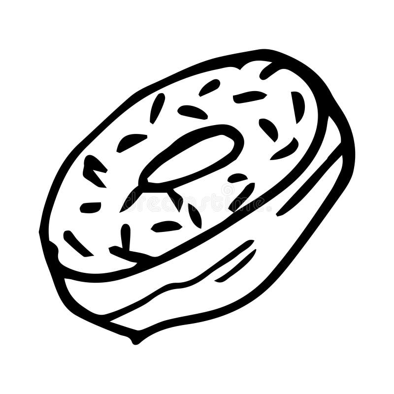 Classic Donut Bite Stock Illustrations – 9 Classic Donut Bite Stock ...