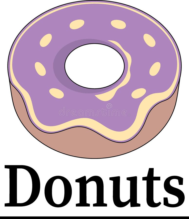 Donut Logo, Delicious Tasting Bread Making Business Stock Vector ...