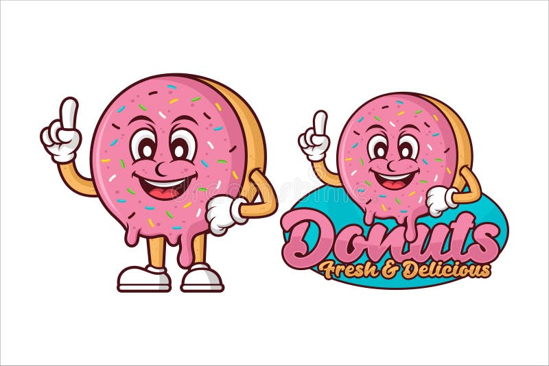 Burger Delicious Mascot Design Logo Stock Vector - Illustration of ...