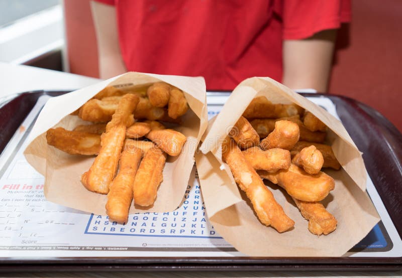 Donut stick for breakfast stock image. Image of fast - 142267083