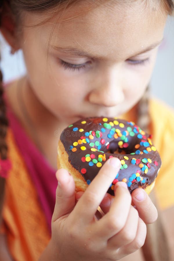 Donuts stock photo. Image of eating, closeup, baked, diet - 28172784