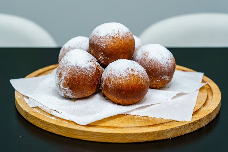 Donuts. Appetizing Pastries. Fast Food. Snack from the Bakery for a ...