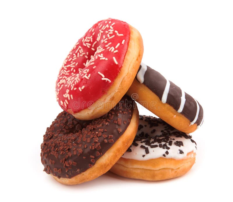 Donuts stock image. Image of fried, bakery, colorful - 34731009