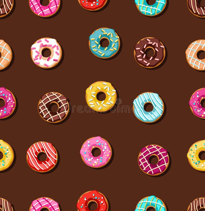 Sweets Doughnuts Stock Illustrations – 878 Sweets Doughnuts Stock ...