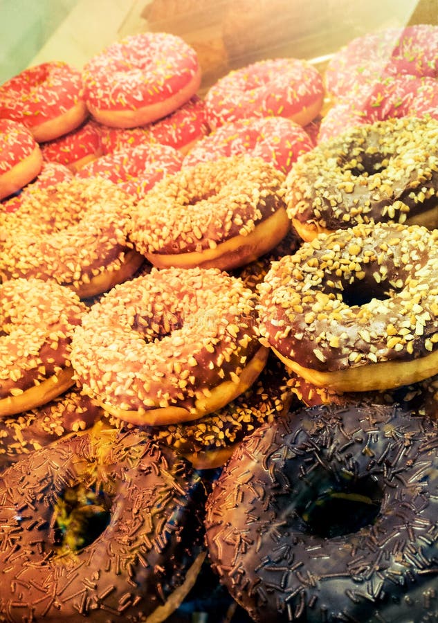 Donut stock photo. Image of dessert, grocery, market - 123370098