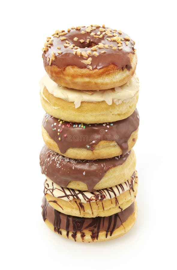 2,592 Stack Glazed Chocolate Donuts Stock Photos - Free & Royalty-Free ...