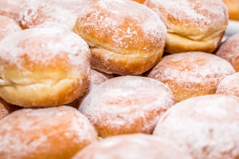 Donuts - Sufganiyah stock image. Image of dessert, sufganiyah - 59445773