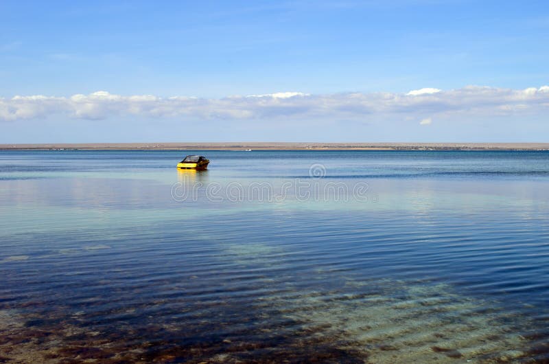 Donuzlav lake stock photo. Image of seaside, lake, beautiful - 43493324