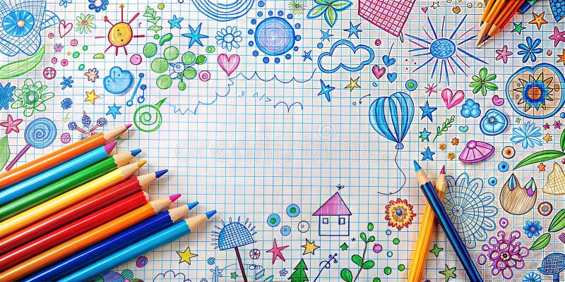 Doodle Art the Heart of the Image Lies in the Mesmerizing Doodles ...