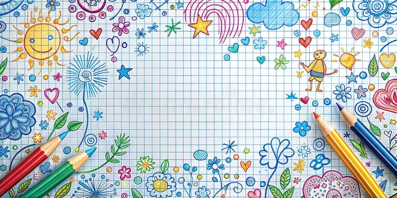 Doodle Art the Heart of the Image Lies in the Mesmerizing Doodles ...