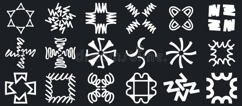 Doodle Art Vector Illustration. Creative and Fun, Cute, Black and White ...