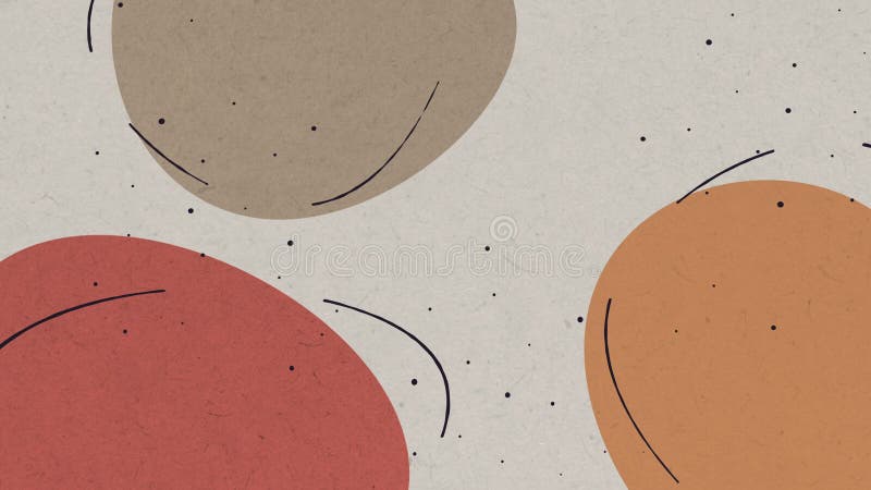 Doodle Pattern Abstract Colored Shapes Animated Background Stock ...