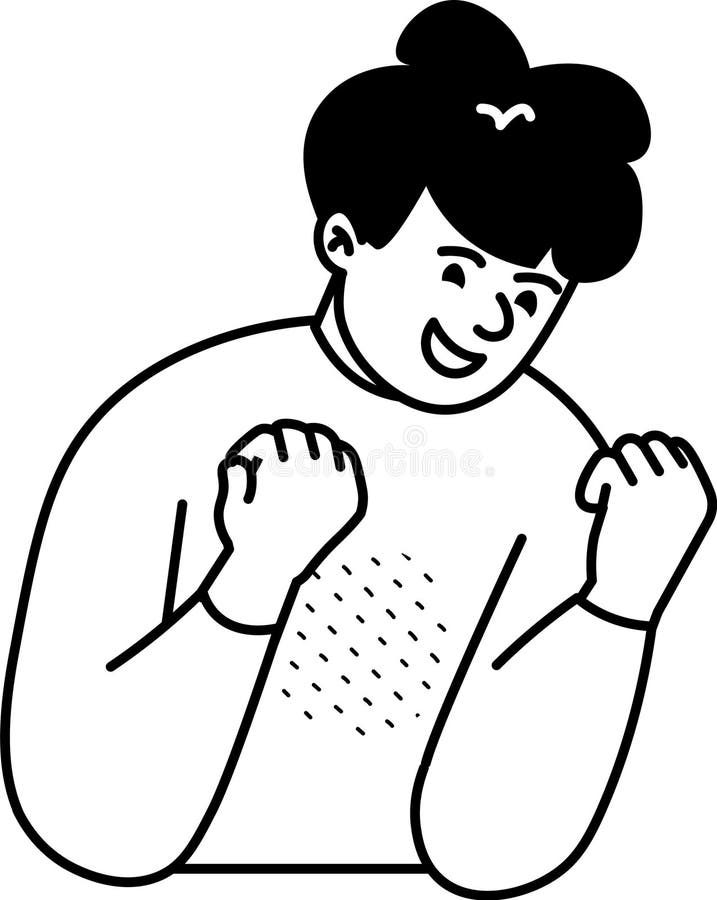 Doodle Boy Happy Character stock vector. Illustration of student ...