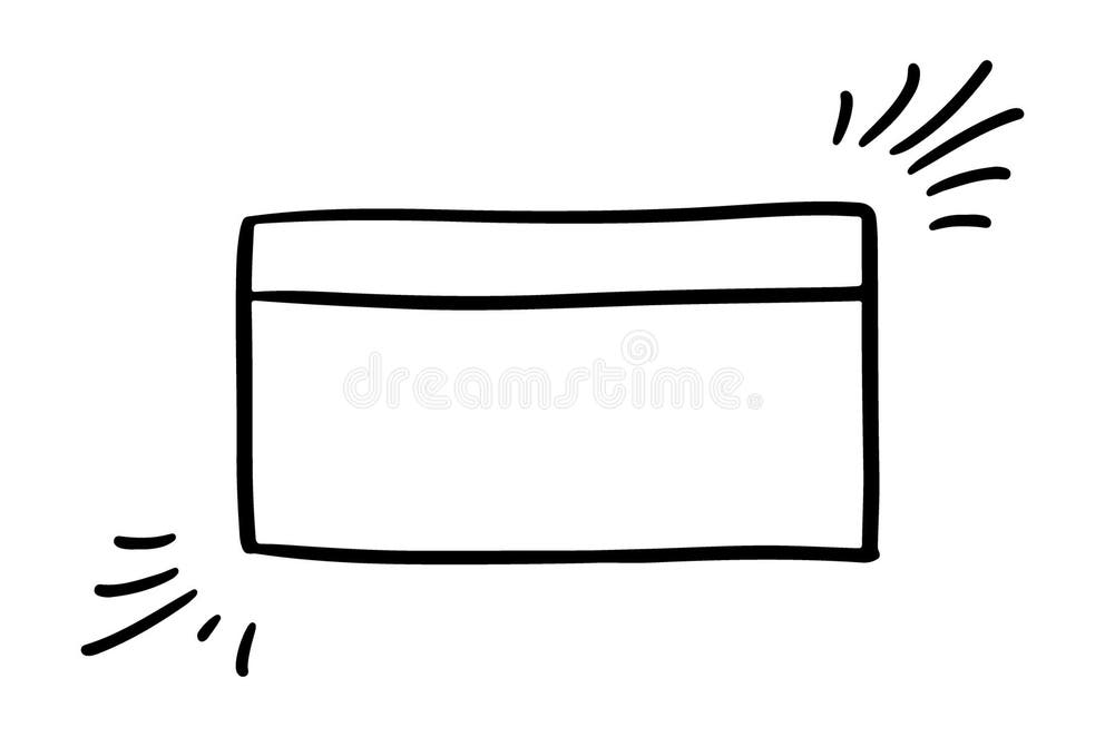 Doodle Brackets for Quotation with Sparkle Ray Elements. Hand Drawn ...