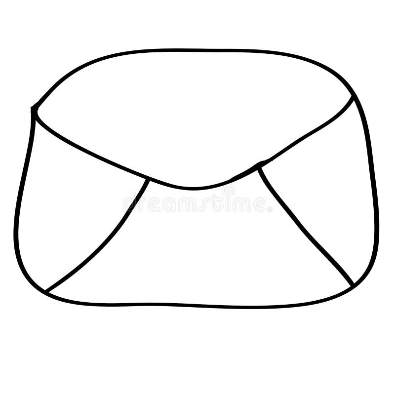 Doodle Cartoon Character. Cute Lines Isolated Symbol. Flat Design Stock ...