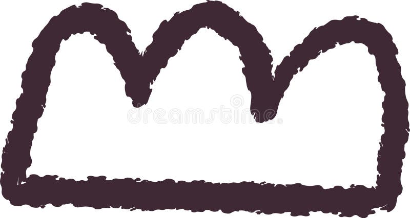 Crown waves logo stock vector. Illustration of design - 99372636