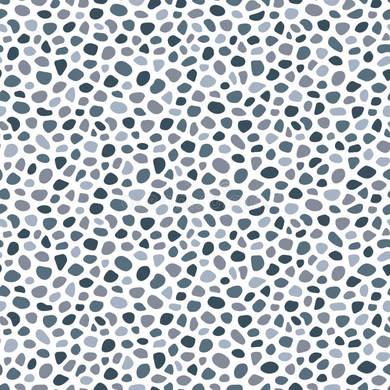 Doodle Cobblestones and Cute Pebbles Repeated Wallpaper. River and ...