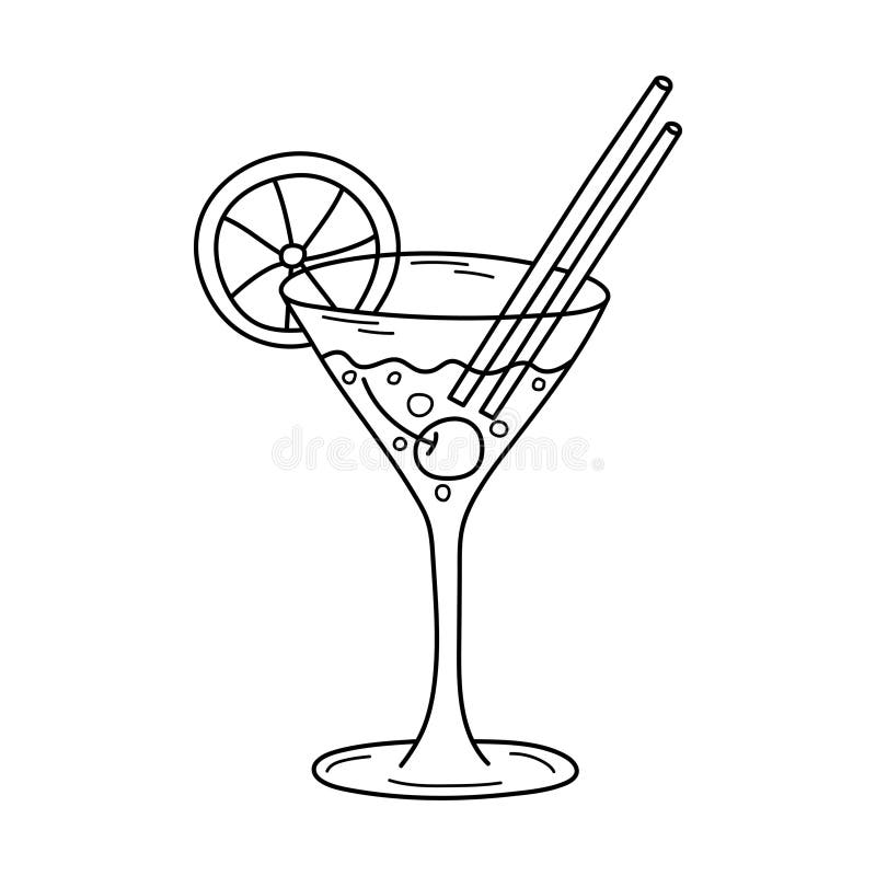 Scribble Cocktail Stock Illustrations – 491 Scribble Cocktail Stock ...