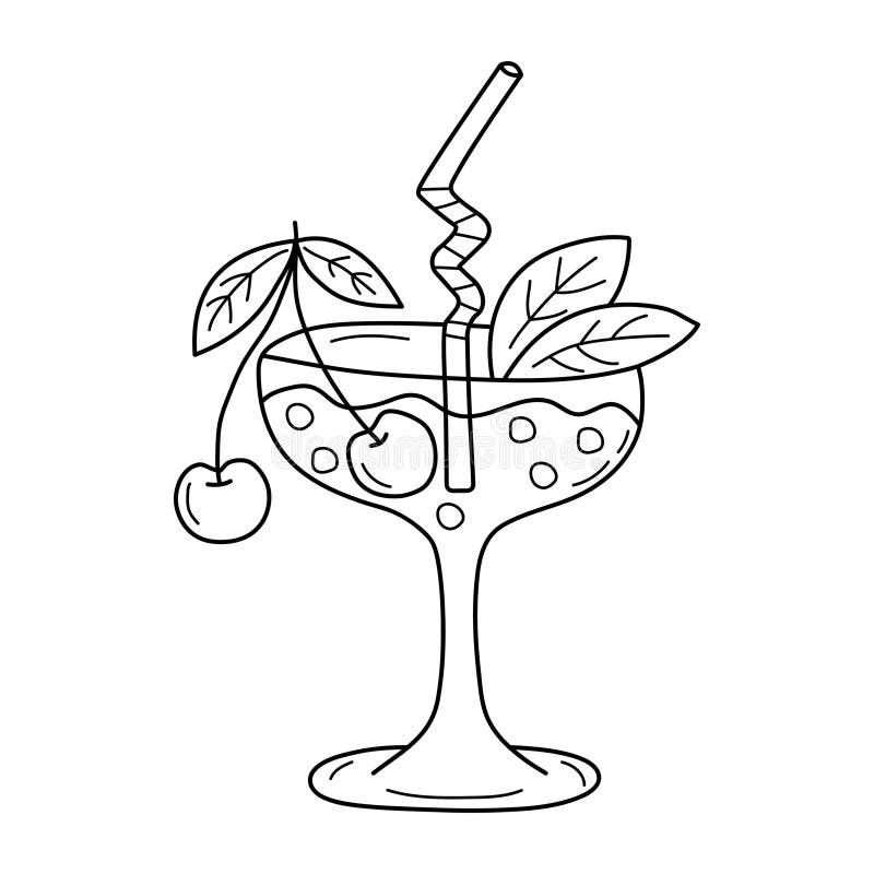 Scribble Cocktail Stock Illustrations – 491 Scribble Cocktail Stock ...