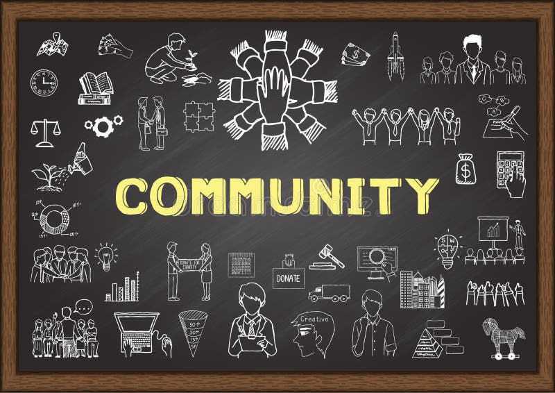 Holding Hand Logo. Community Logo Stock Vector - Illustration of ...