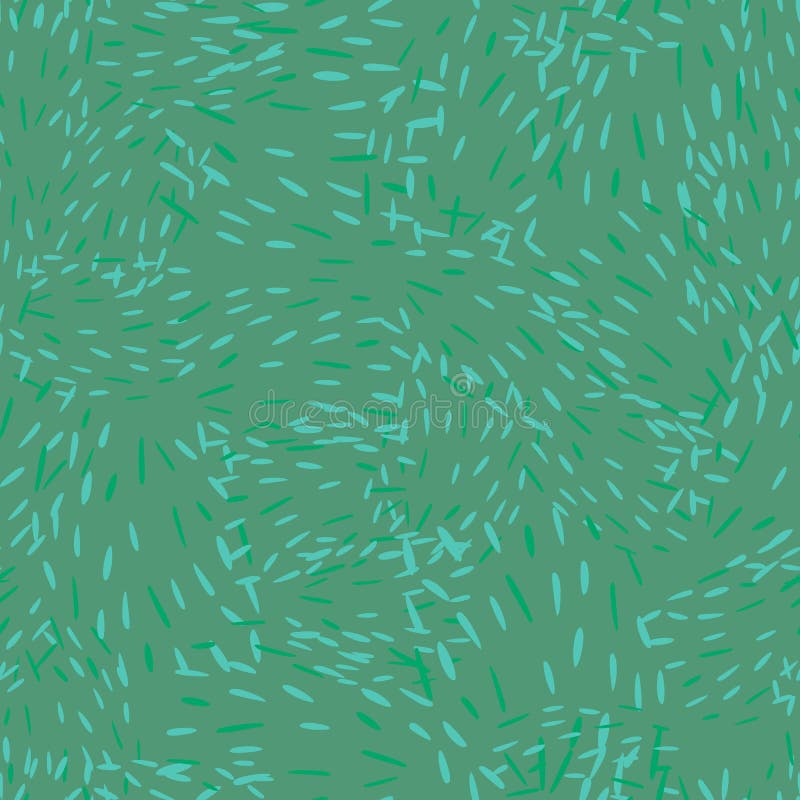 Doodle Dashes Seamless Pattern with Hand Drawn. Modern Abstract ...