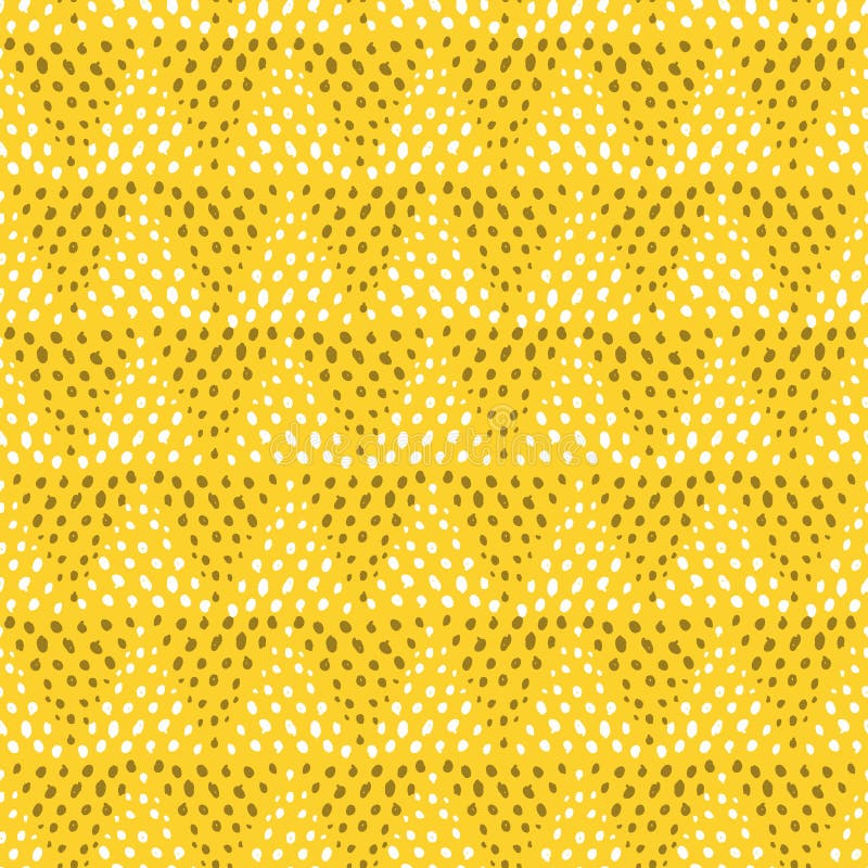 Doodle Dot Triangle Seamless Pattern. Abstract Playful Childish ...