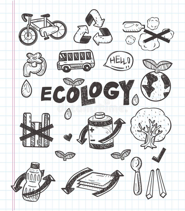 Eco Doodle Stock Illustrations – 63,495 Eco Doodle Stock Illustrations ...