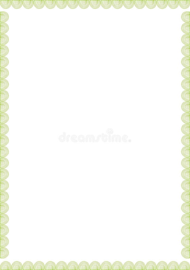 Doodle Elements Simple Frame. Trendy Graphic Template Stock Image ...