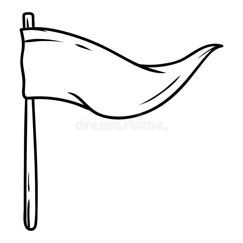 Doodle flag stock vector. Illustration of american, vector - 258344232