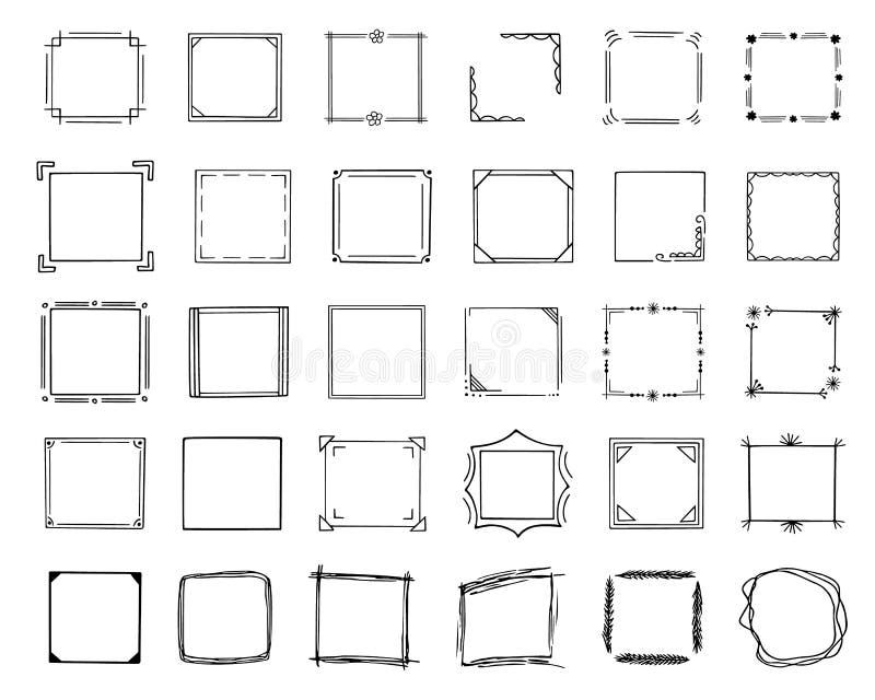 Cadre Simple Stock Illustrations – 399 Cadre Simple Stock Illustrations ...