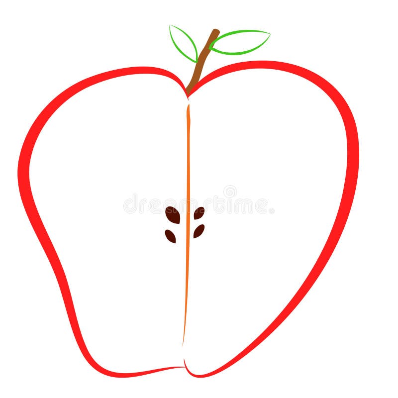 Apple Doodle Transparent Stock Illustrations – 227 Apple Doodle ...