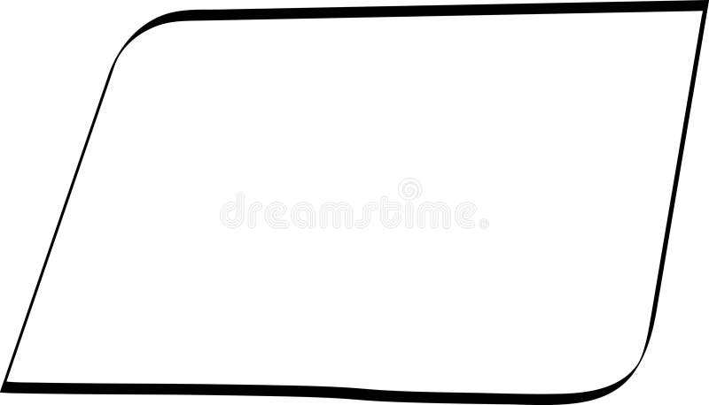 Doodle Hand Drawn Highlight Rectangles or Frames. Cartoon Geometric ...