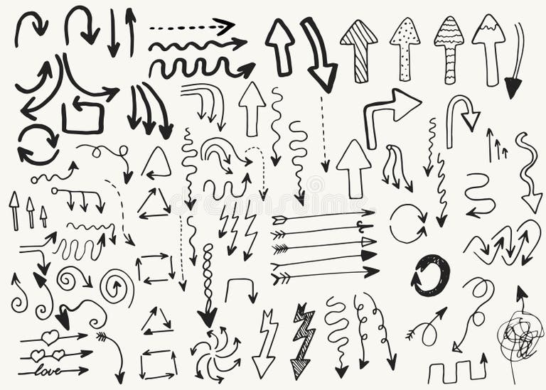 Drawn Curly Arrows Stock Illustrations – 3,085 Drawn Curly Arrows Stock ...