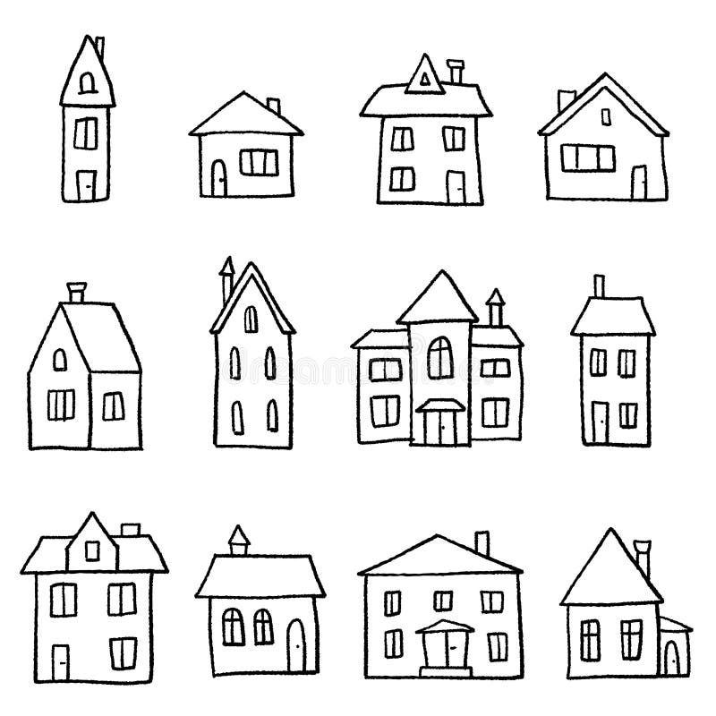 Simple House Cartoon Stock Illustrations – 53,146 Simple House Cartoon ...