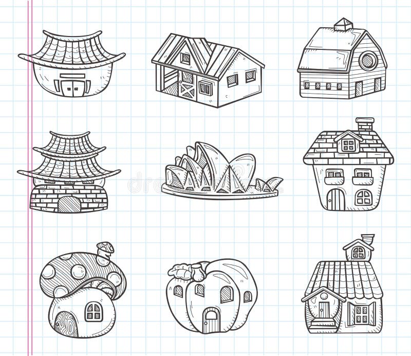 House Doodle Icon Stock Illustrations – 31,853 House Doodle Icon Stock ...