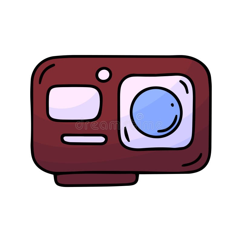 Doodle Illustration. Line Drawing for Summer Concept. Sketch Hand Drawn ...