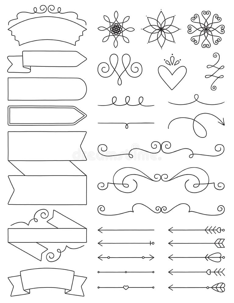 Doodle Labels Stock Illustrations – 11,198 Doodle Labels Stock ...