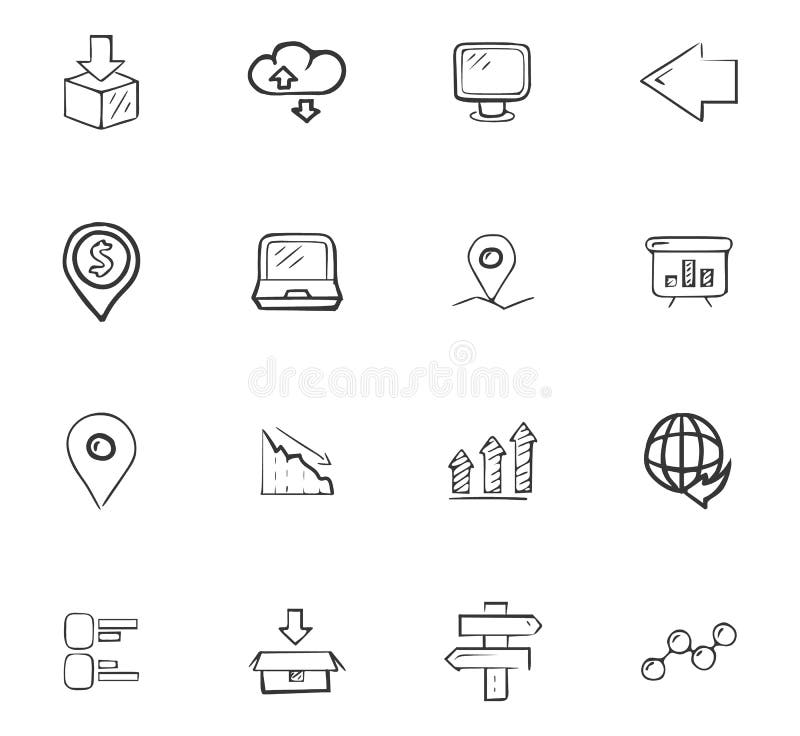 Logistics Doodle Stock Illustrations – 705 Logistics Doodle Stock ...