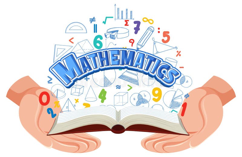 Doodle Math Formula with Mathematics Font Stock Vector - Illustration ...