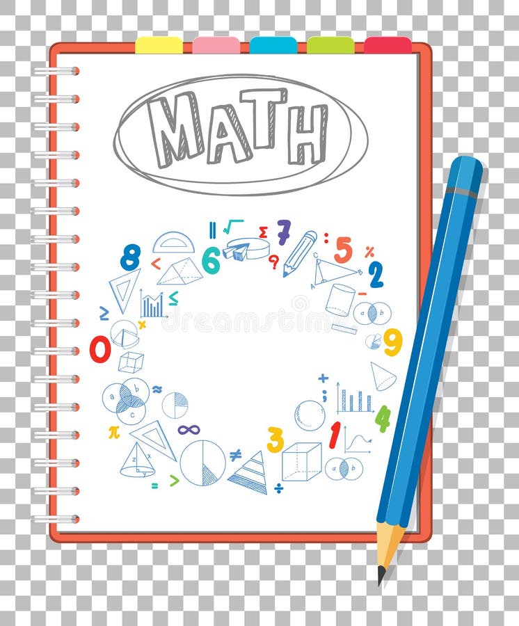 Math Page Frame Stock Illustrations – 421 Math Page Frame Stock ...