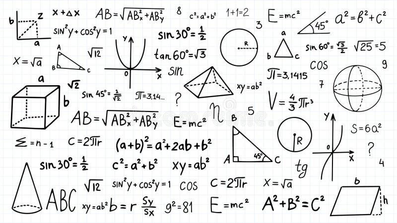 Mathematical Schemes Stock Illustrations – 120 Mathematical Schemes ...