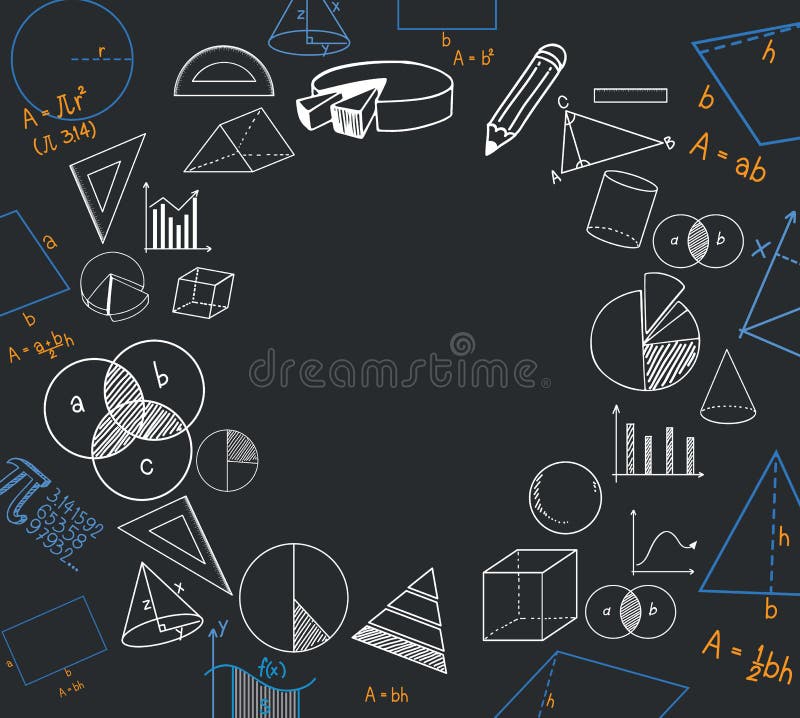 Maths Border Stock Illustrations – 142 Maths Border Stock Illustrations ...