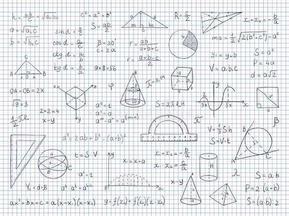 Math Calculation Doodle Stock Illustrations – 1,649 Math Calculation ...