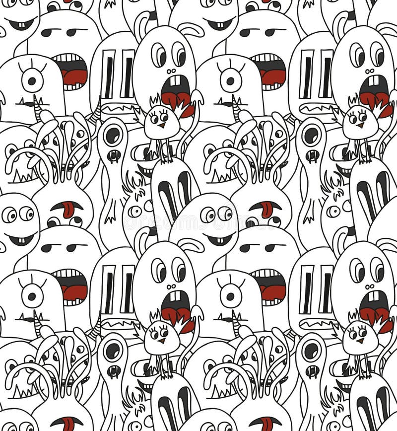 Doodle Evil Robot Stock Illustrations – 150 Doodle Evil Robot Stock ...