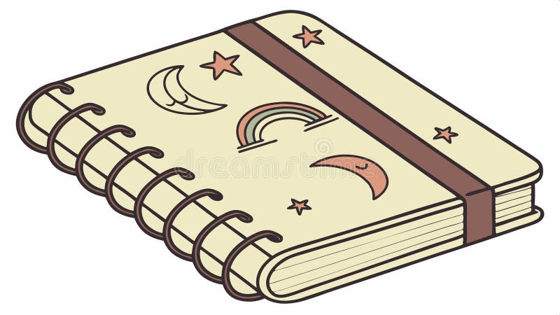 Doodle Notebook, Creative Journal Sketch Design Vector Design ...