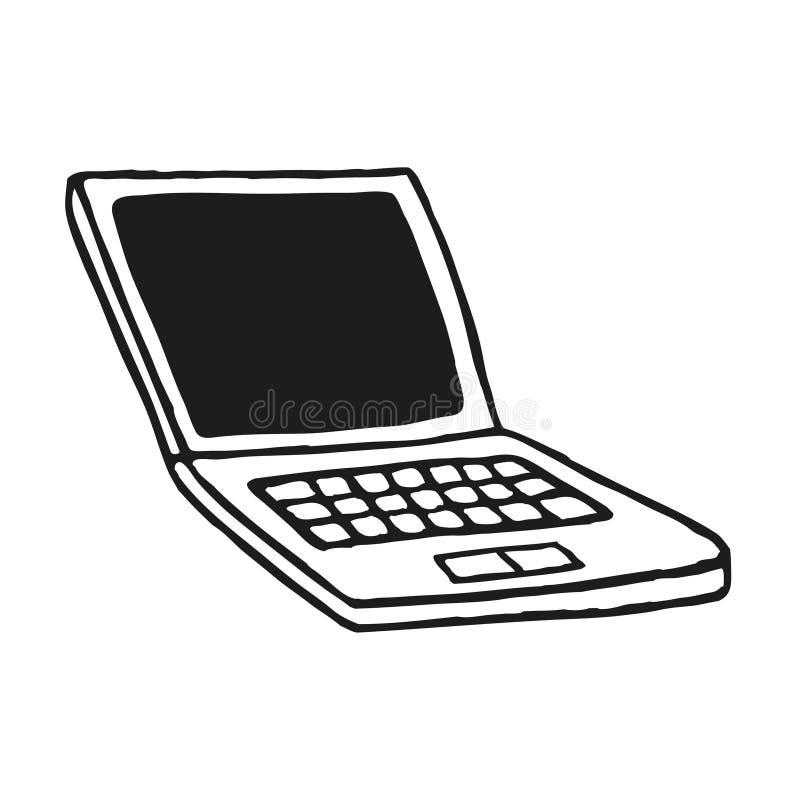 Hand Drawn Computer Screen Stock Illustrations – 7,171 Hand Drawn ...