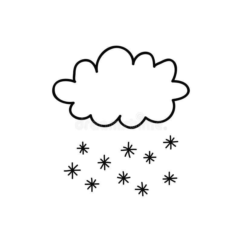 Outline Snowy Mountain Vector Icon. Isolated Black Simple Line Element ...