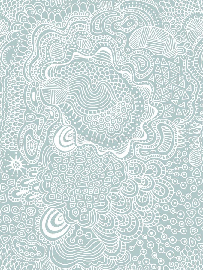 Doodle pattern stock vector. Illustration of background - 24131389