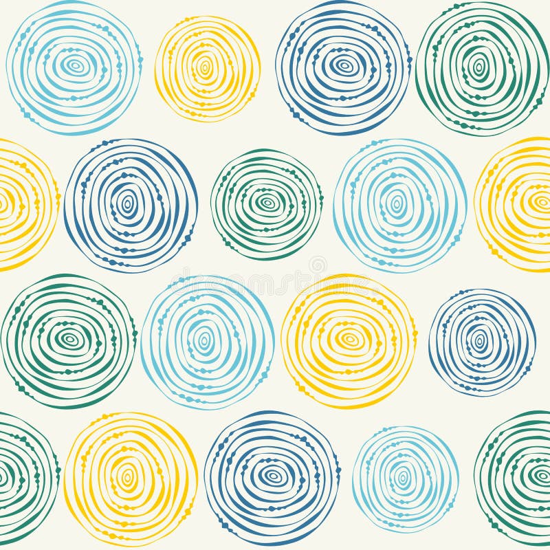 Doodle Pattern stock vector. Illustration of styled, abstract - 57000409