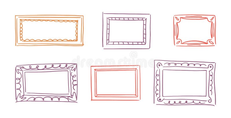 Empty Rectangular Cells Stock Illustrations – 9 Empty Rectangular Cells ...